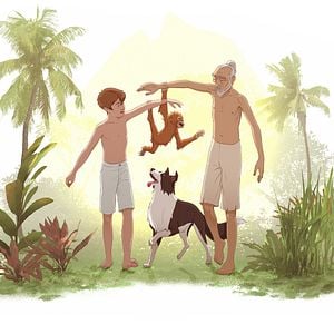 Le Royaume de Kensuke : Photos et affiches - AlloCiné