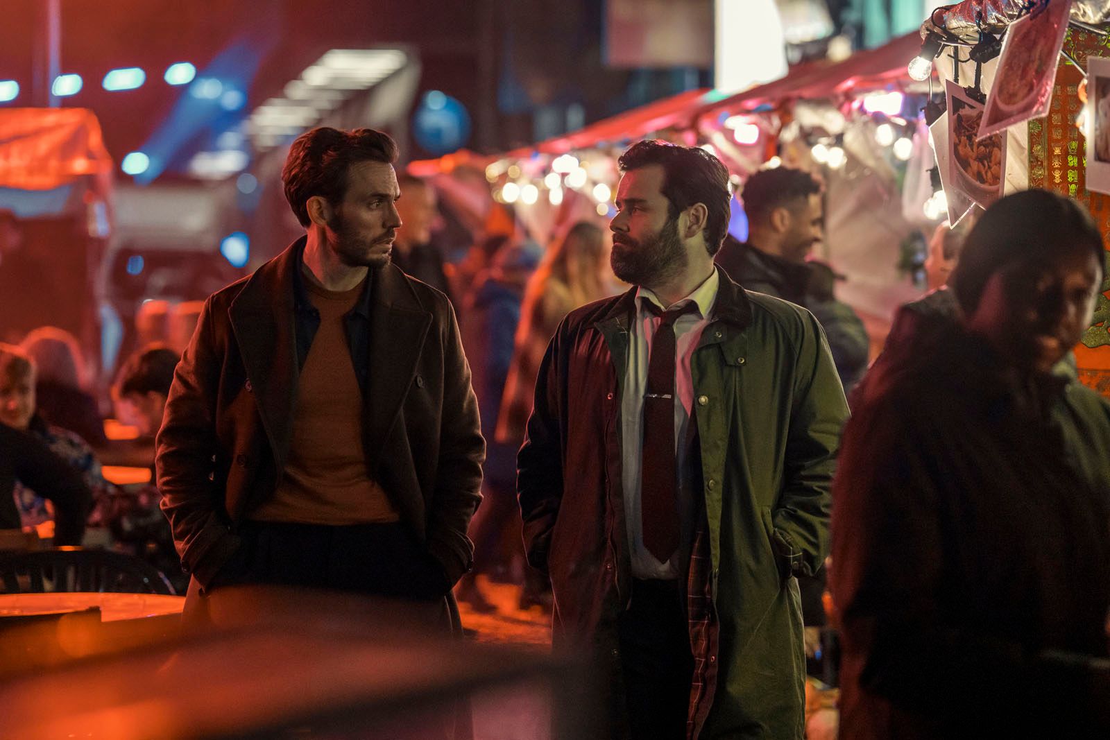 Lazarus : Photo Sam Claflin, David Fynn - 5 sur 10 - AlloCiné