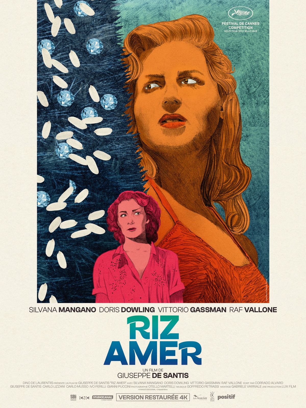 Cinémas et séances du film Riz amer à Créon (33670) - AlloCiné