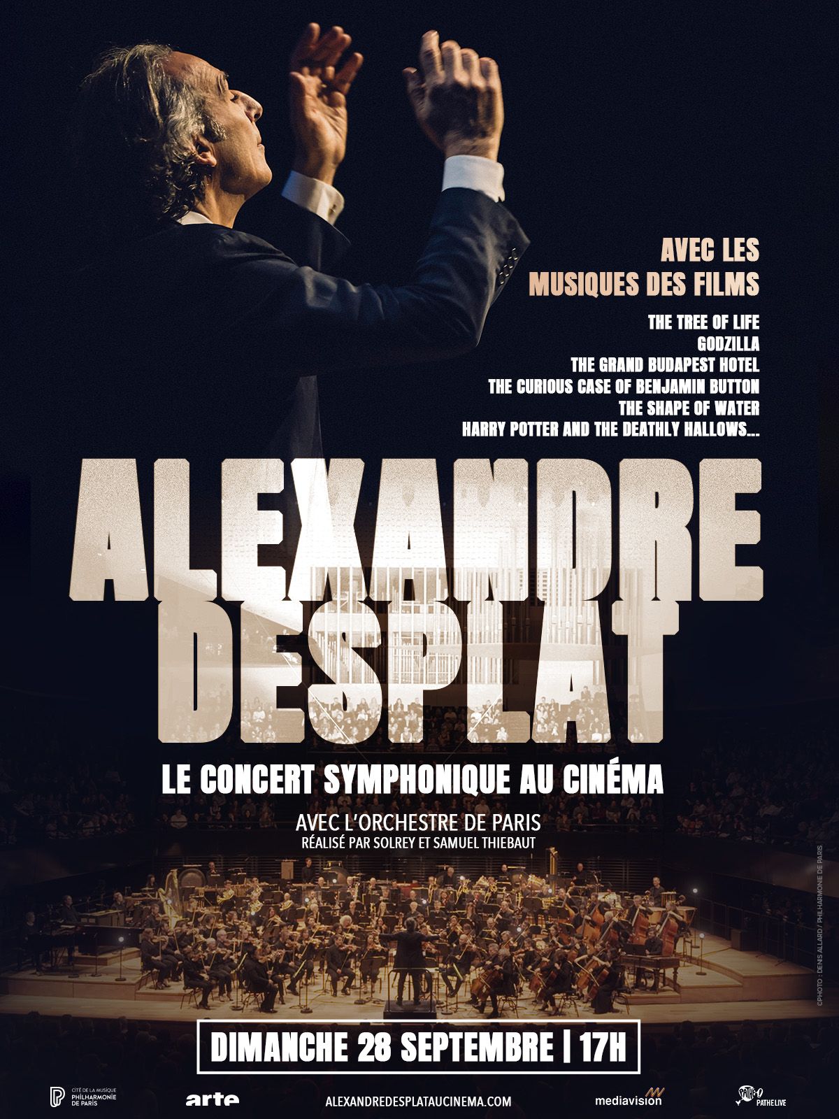Cinémas et séances : Alexandre Desplat - Le Concert symphonique au ...
