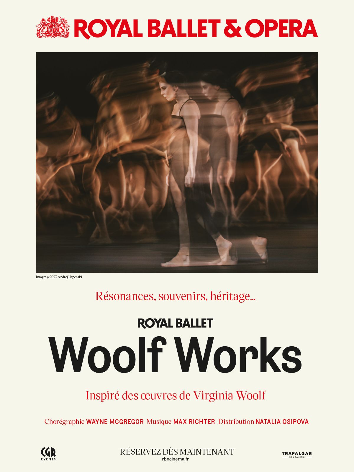 Cinémas et séances : Woolf Works (The Royal Ballet) - Sainte-Foy-lès ...