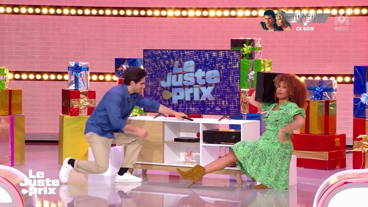 Le Juste Prix : Caroline Agboton et Julien Lassus qui présentent les ...