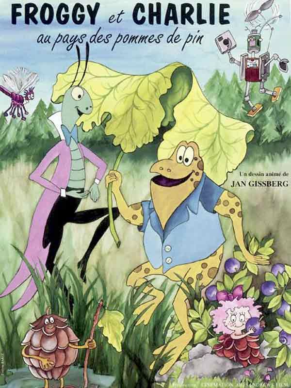 Affiche du film Froggy et Charlie au pays des pommes de pin - Photo 1 ...