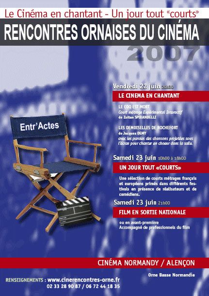 Affiche Rencontres Ornaises du Cinéma 2007 - AlloCiné