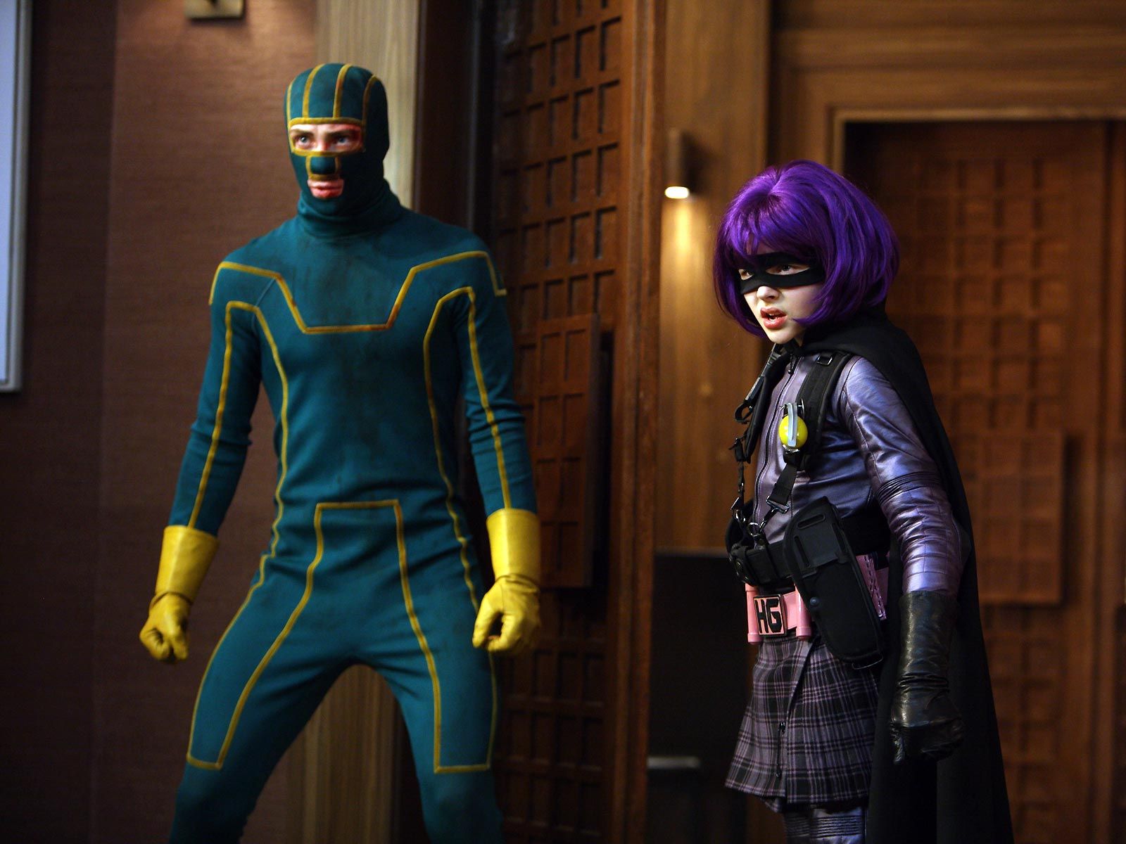 Photo de Aaron Taylor-Johnson - Kick-Ass : Photo Chloë Grace Moretz ...