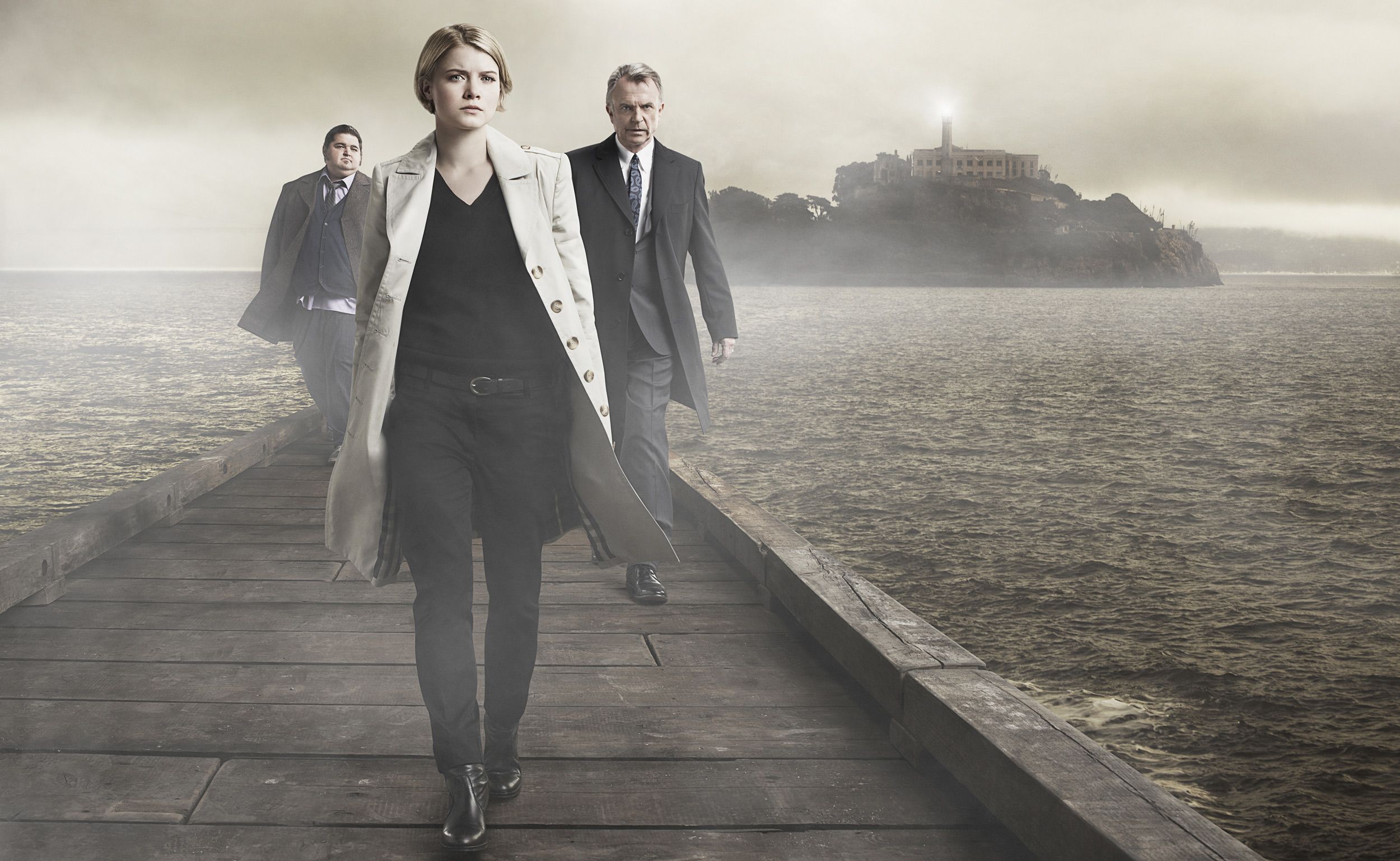 Alcatraz : Photo Sam Neill, Jorge García, Sarah Jones - 66 sur 90 ...