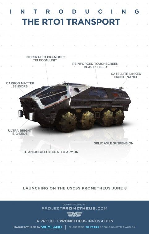 Affiche du film Prometheus - Photo 27 sur 40 - AlloCiné