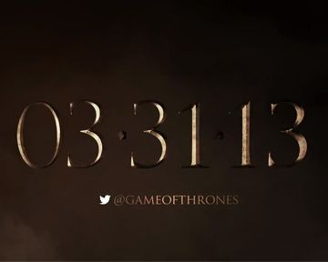 Game of Thrones - saison 3 Teaser VO - Teaser Game of Thrones S03 ...