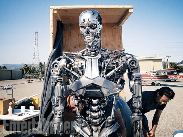 Terminator Genisys: le T 800 Schwarzenegger en photo et des planches du ...