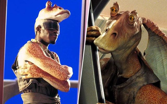Jar Jar Binks dans "Star Wars : Episode I - La Menace fantôme" (1999 ...