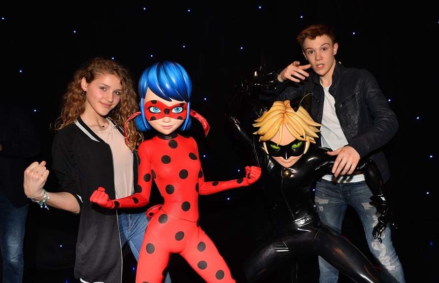 Miraculous : Ladybug et Chat Noir entrent au Musée Grévin en présence ...