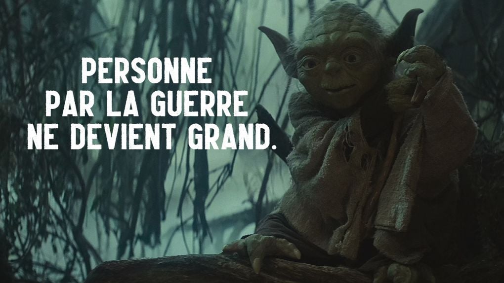 Star Wars : 10 leçons de vie de maître Yoda pour être plus zen - AlloCiné