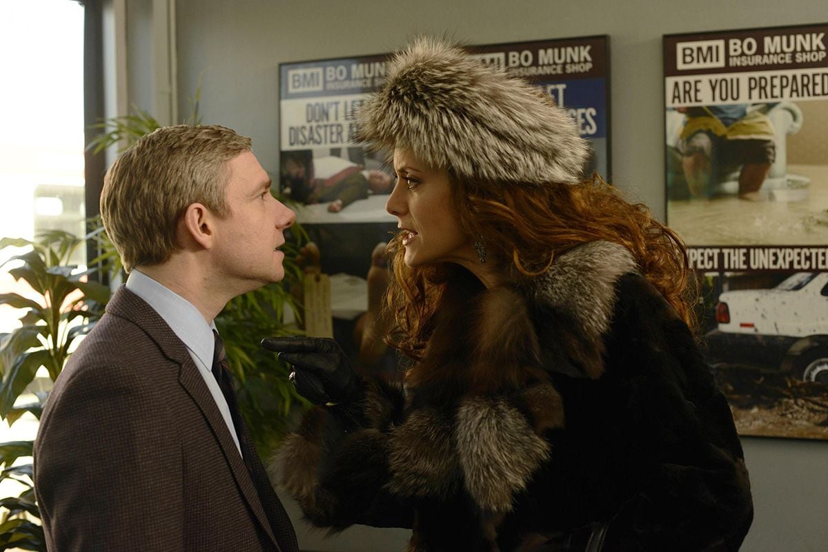 Fargo (2014) : Fargo (2014) : Photo Kate Walsh, Martin Freeman - 184 ...