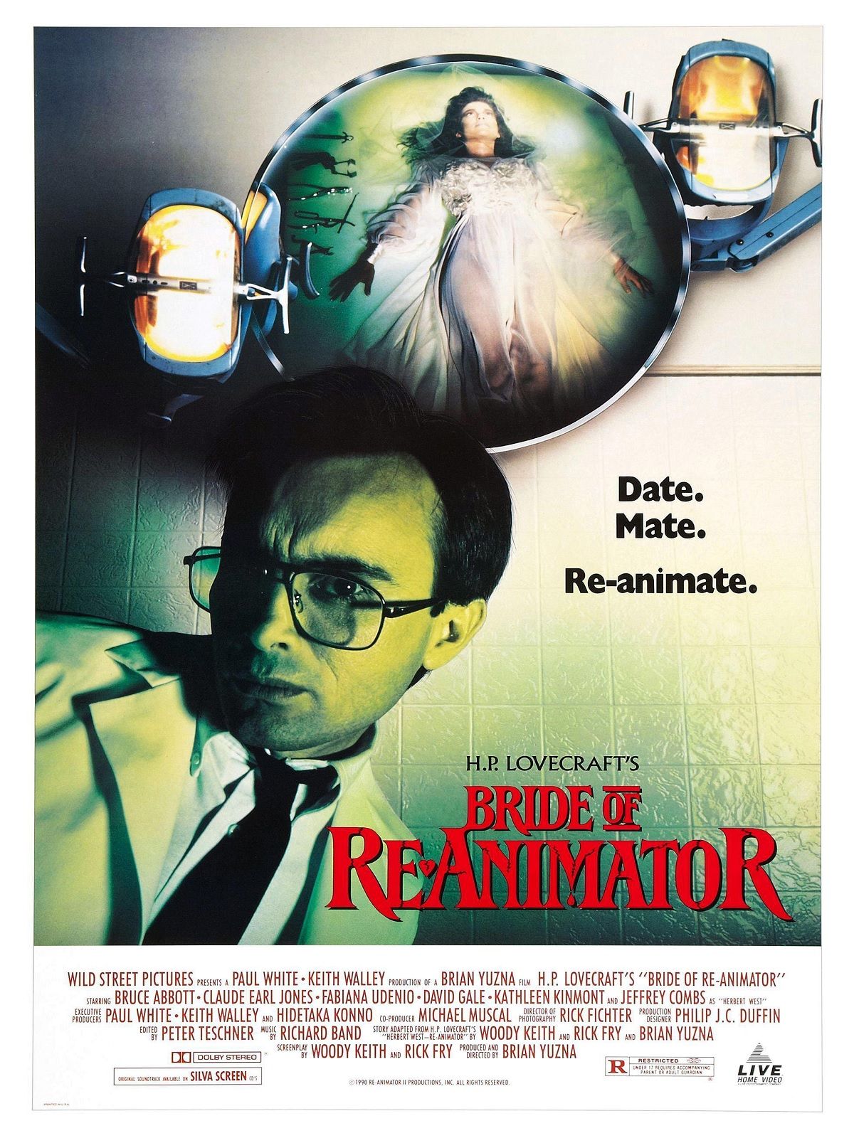 Affiche du film Re-Animator 2 - Photo 1 sur 2 - AlloCiné