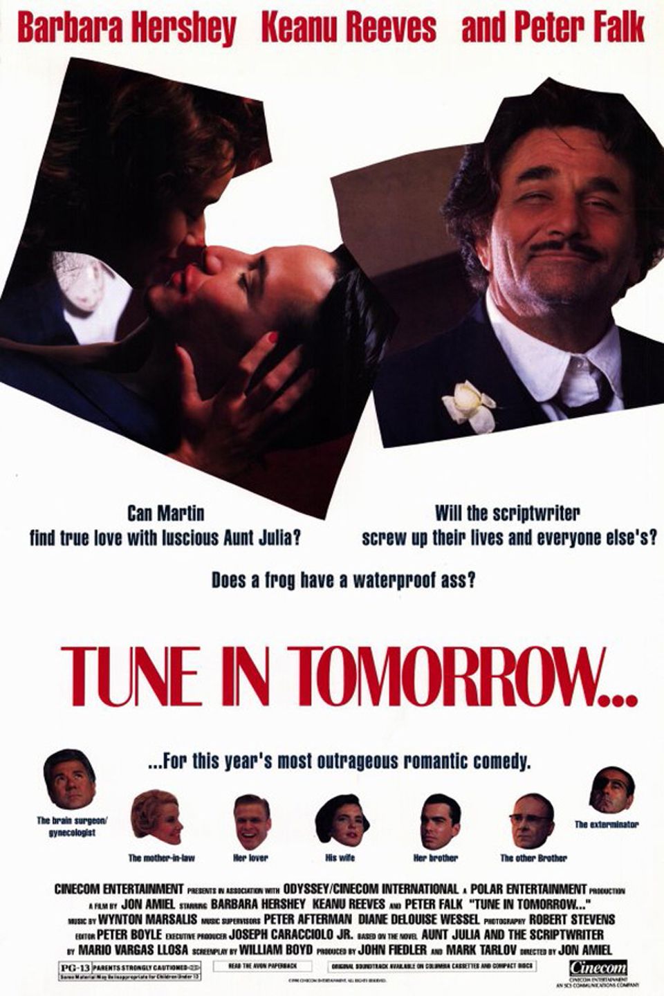 Affiche Du Film Tante Julia Et Le Scribouillard Photo 1 Sur 3 Allociné