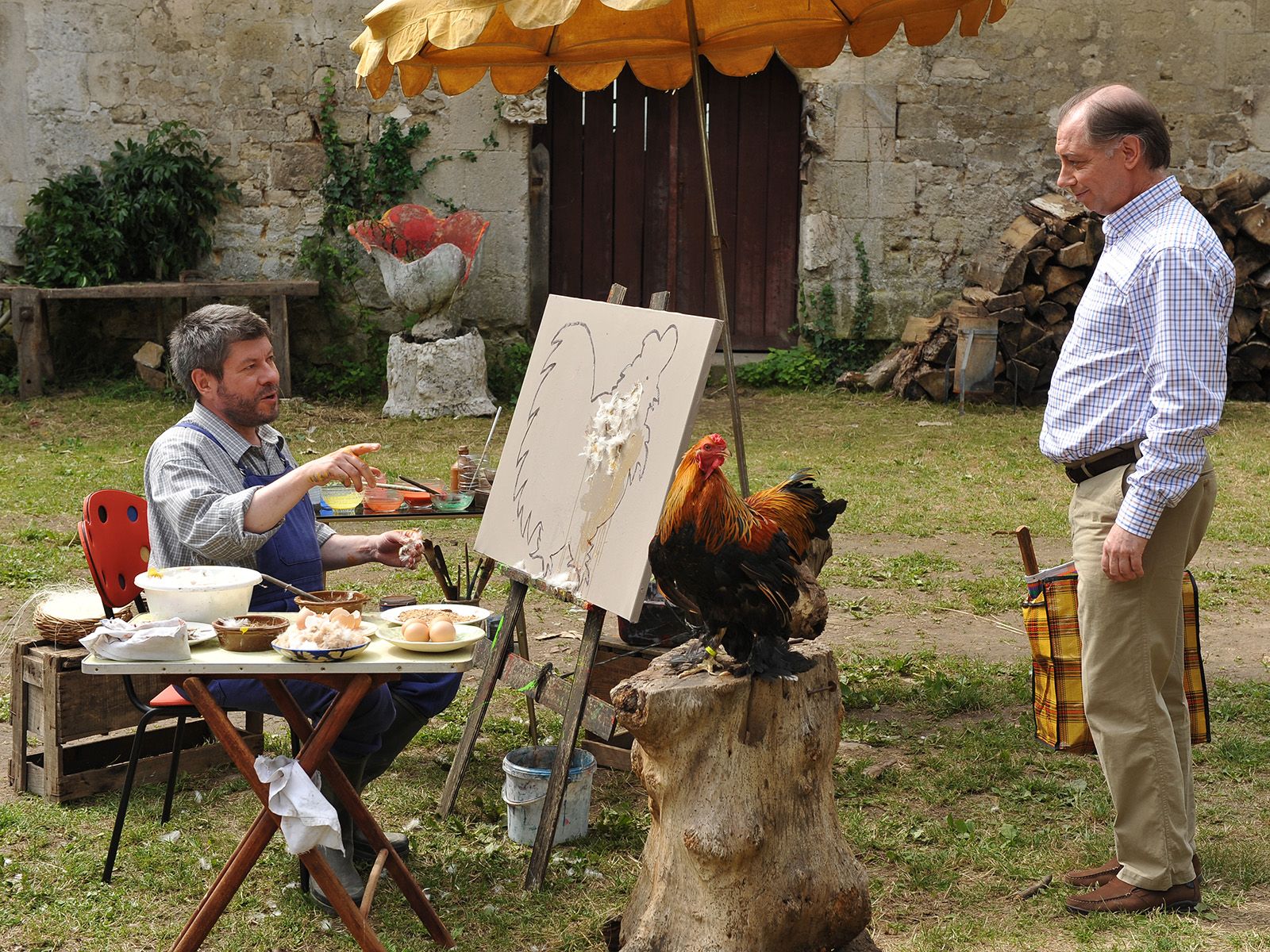 Photo de Régis Laspalès - La grande peinture (TV) : Photo Régis ...
