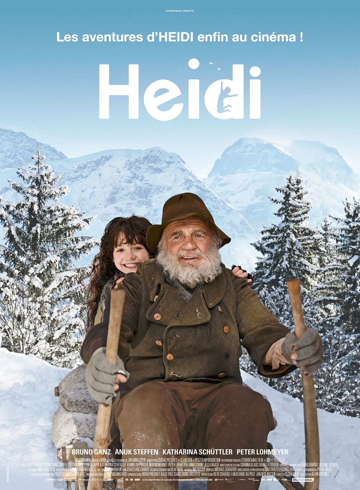 Affiche du film Heidi - Photo 2 sur 33 - AlloCiné