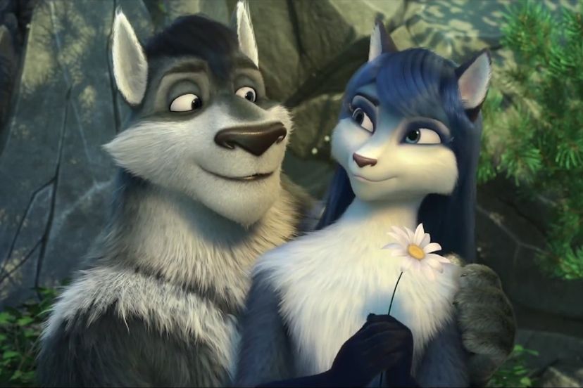 Le Loup Gris Du Film Gris, Le (pas Si) Grand Méchant Loup DvdToile