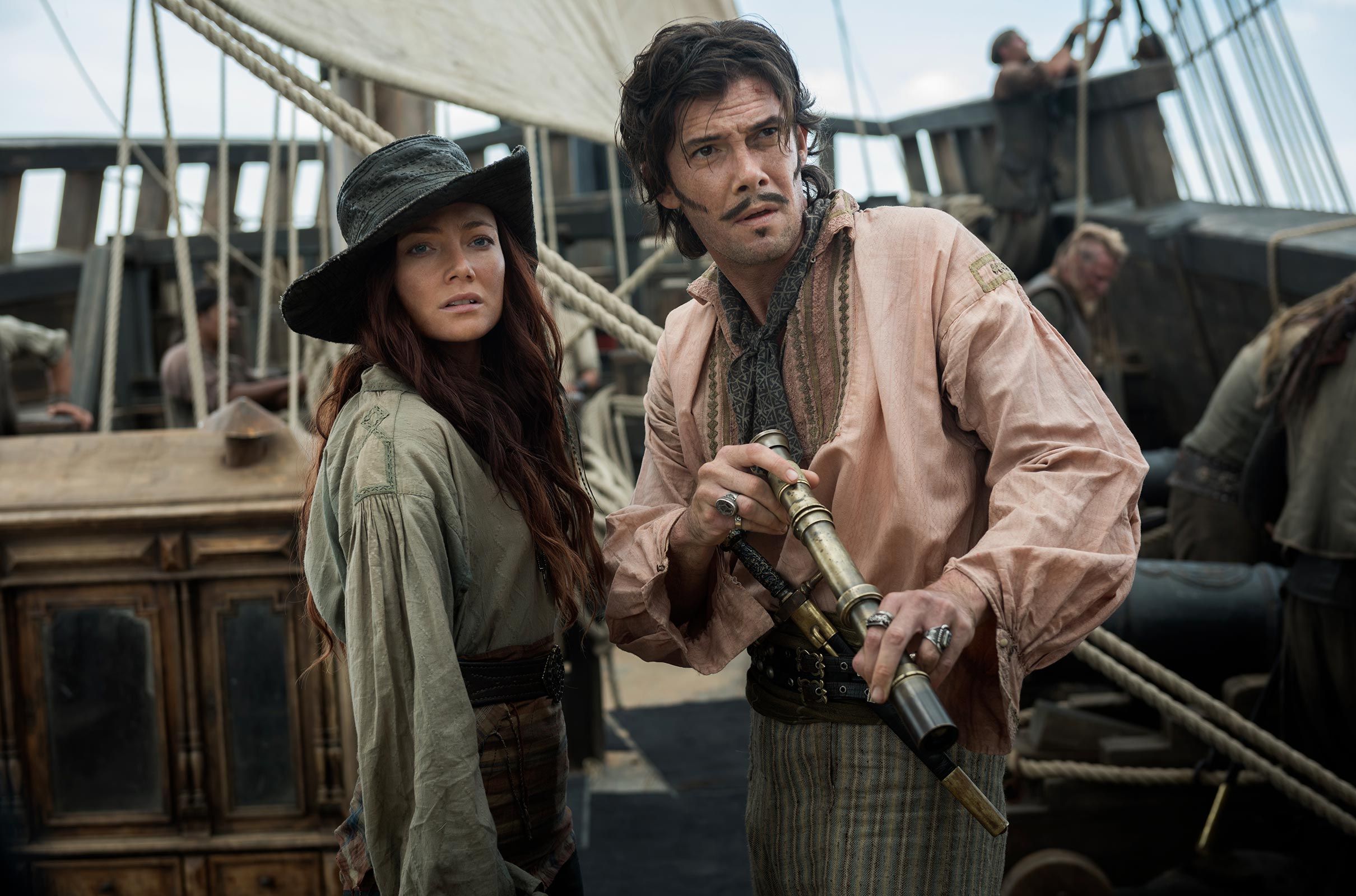 Black Sails : Black Sails : Photo Toby Schmitz, Clara Paget - 9 sur 252 ...