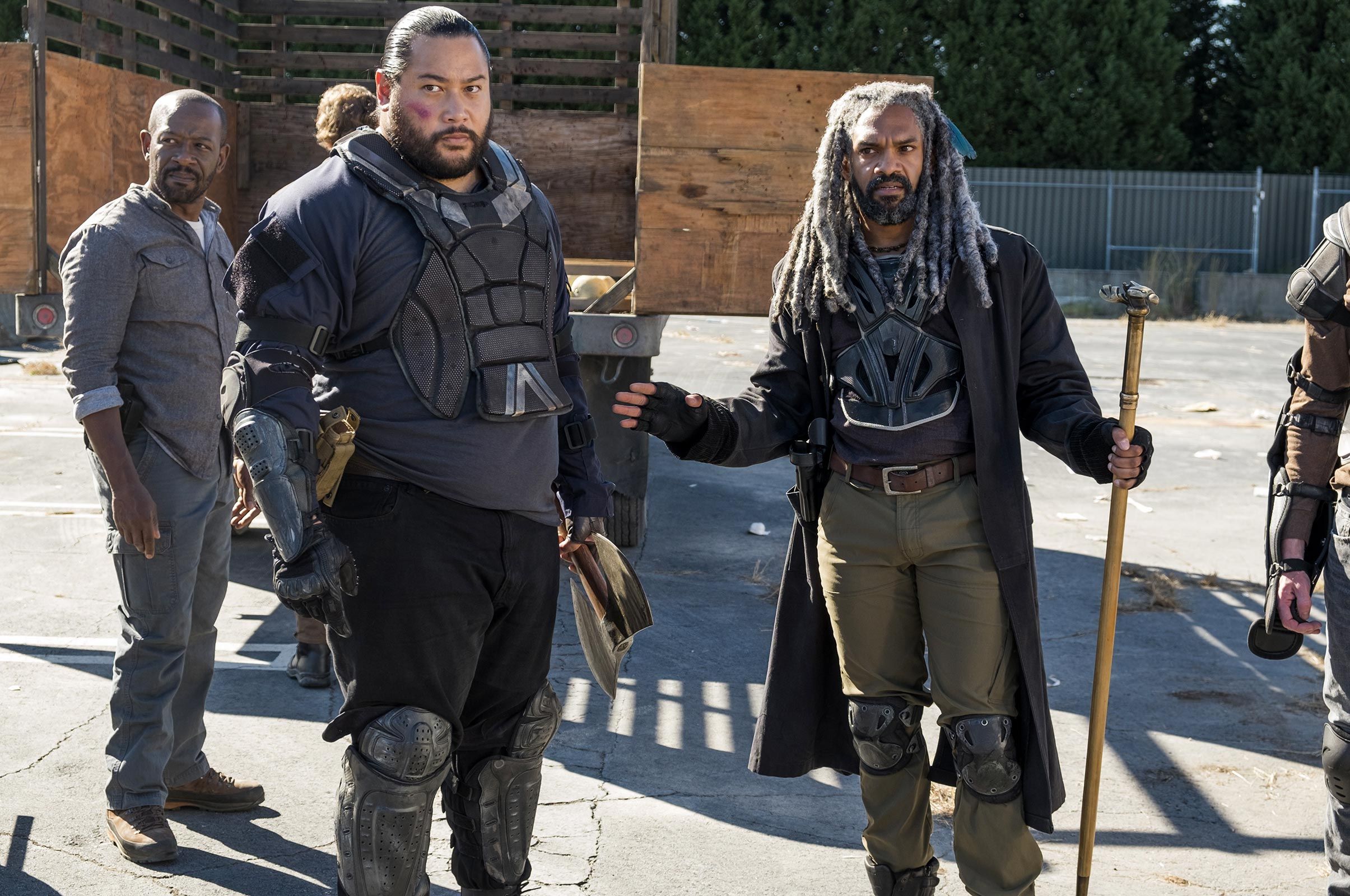 The Walking Dead : The Walking Dead : Photo Khary Payton, Lennie James ...