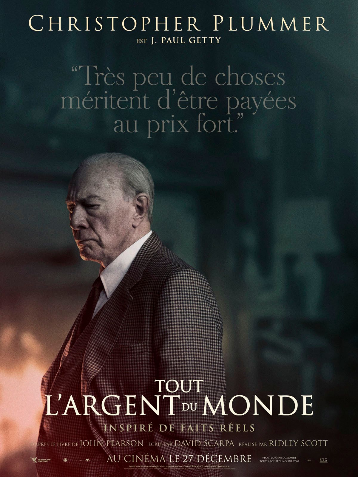 Affiche du film Tout l'argent du monde - Photo 24 sur 37 - AlloCiné