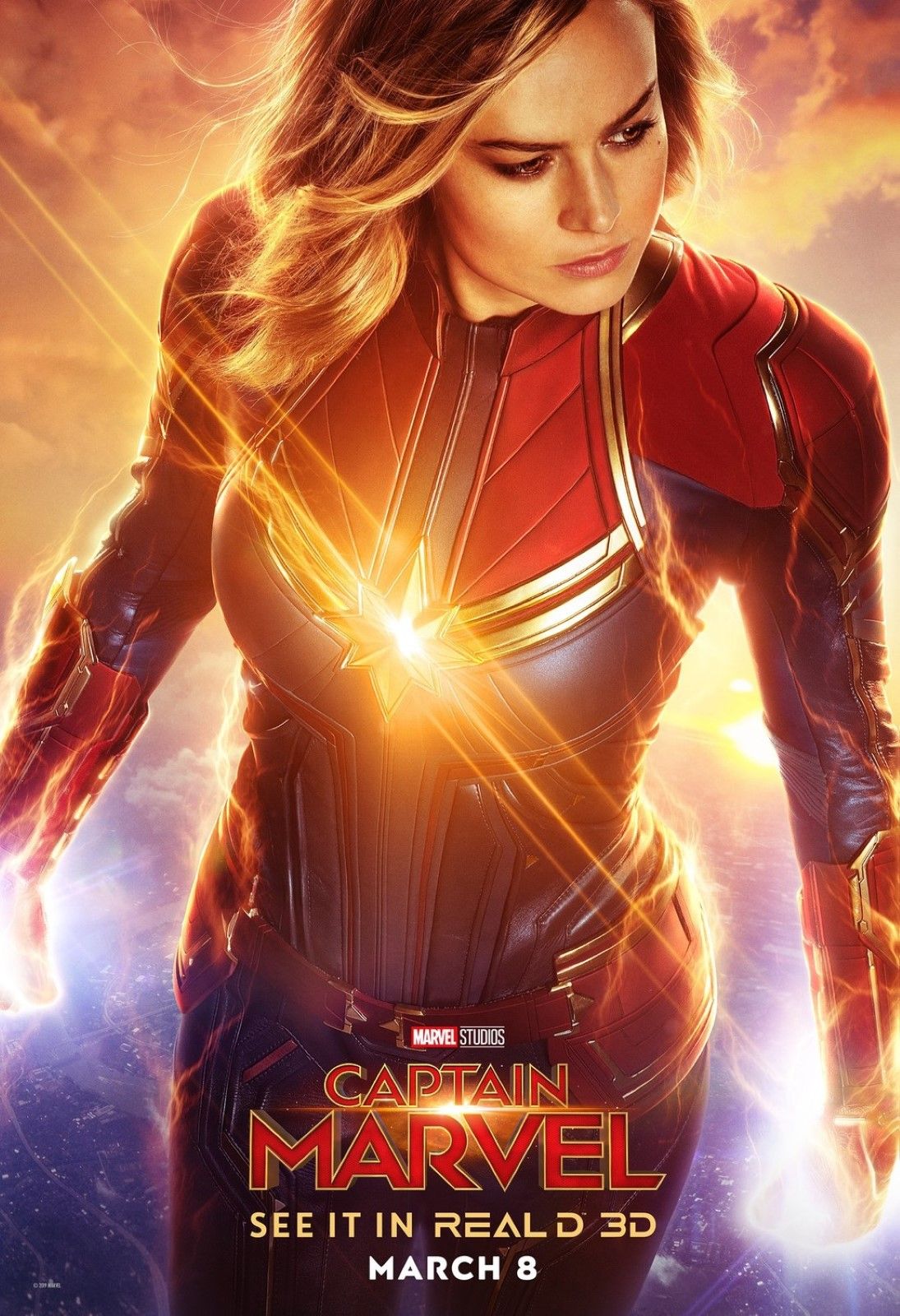 Affiche Du Film Captain Marvel Photo 59 Sur 88 Allociné