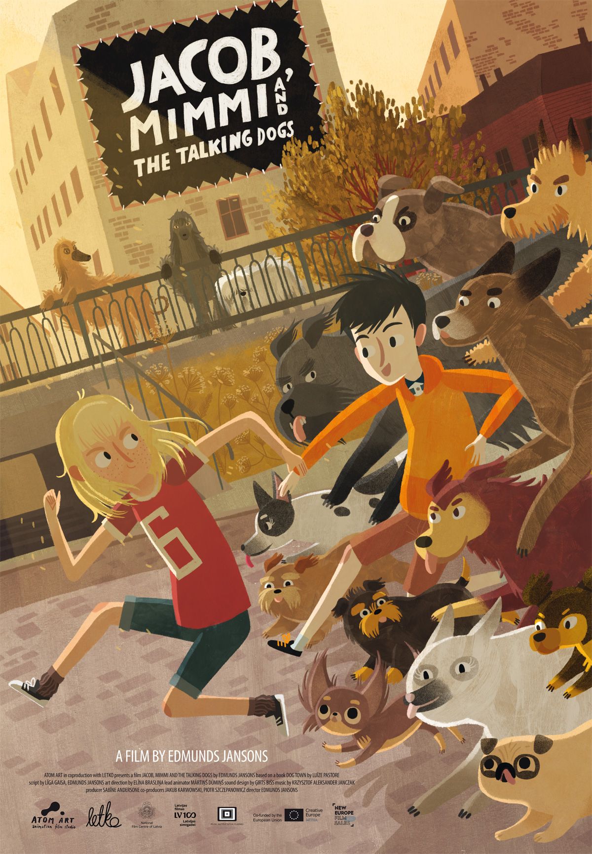 Affiche du film Jacob et les chiens qui parlent - Photo 1 sur 6 - AlloCiné