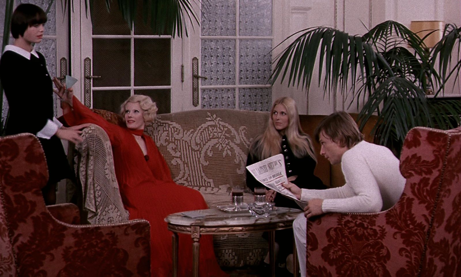 Photo de Danielle Ouimet - Les Lèvres rouges : Photo Delphine Seyrig ...