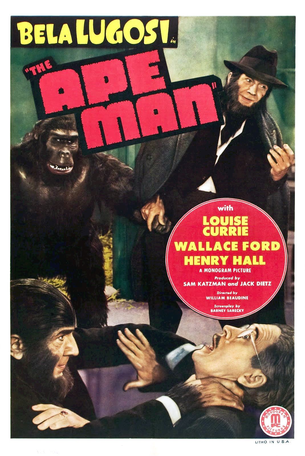 Affiche du film L'Homme singe - Photo 1 sur 2 - AlloCiné