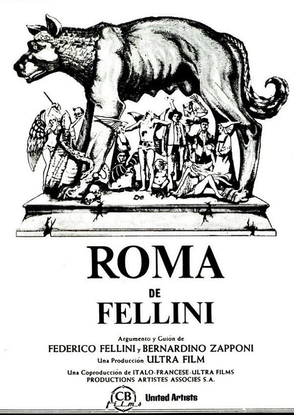 Affiche du film Fellini Roma - Affiche 2 sur 2 - AlloCiné