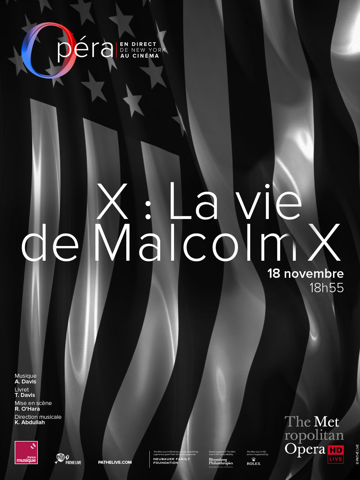 X : La vie de Malcolm X (Metropolitan Opera) - AlloCiné