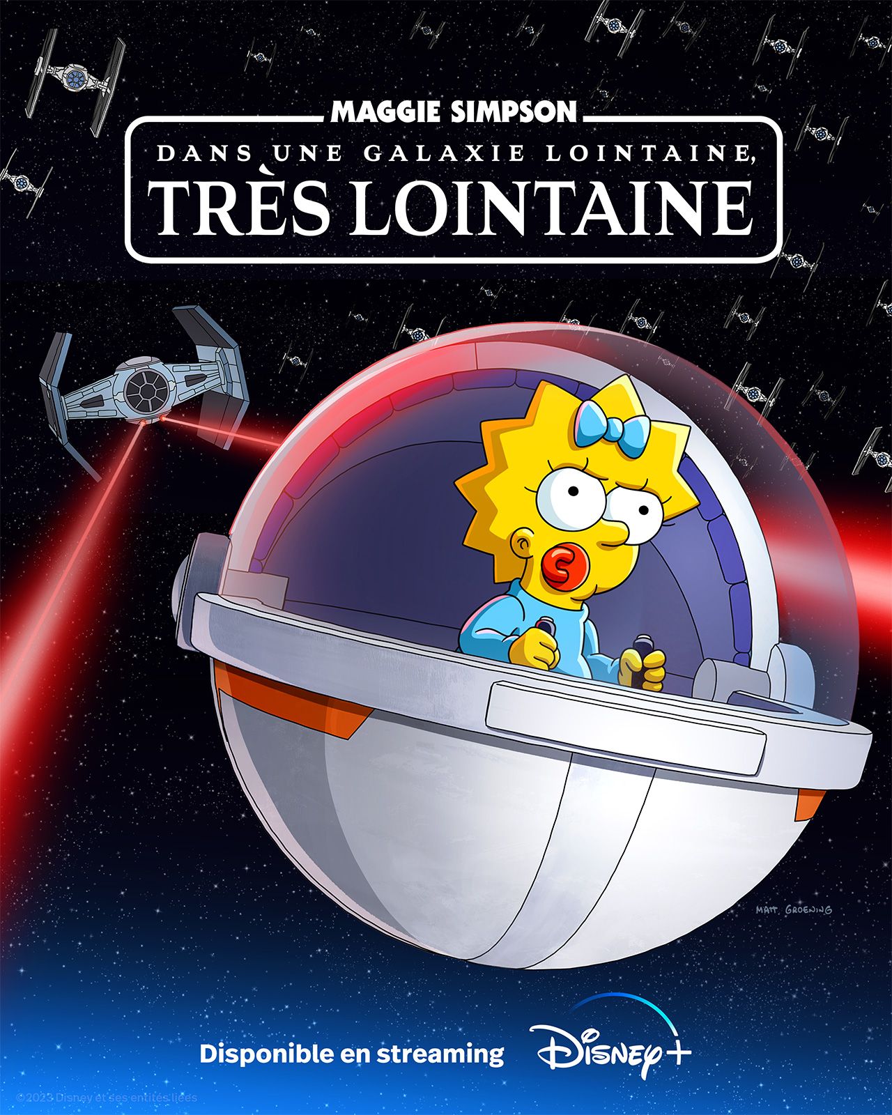Maggie Simpson dans une Galaxie lointaine, très lointaine - Court ...