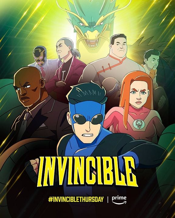 Poster Invincible saison 3 - Affiche 3 sur 82 - AlloCiné