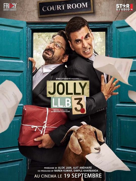 Affiche du film Jolly LLB 3 - Photo 1 sur 1 - AlloCiné