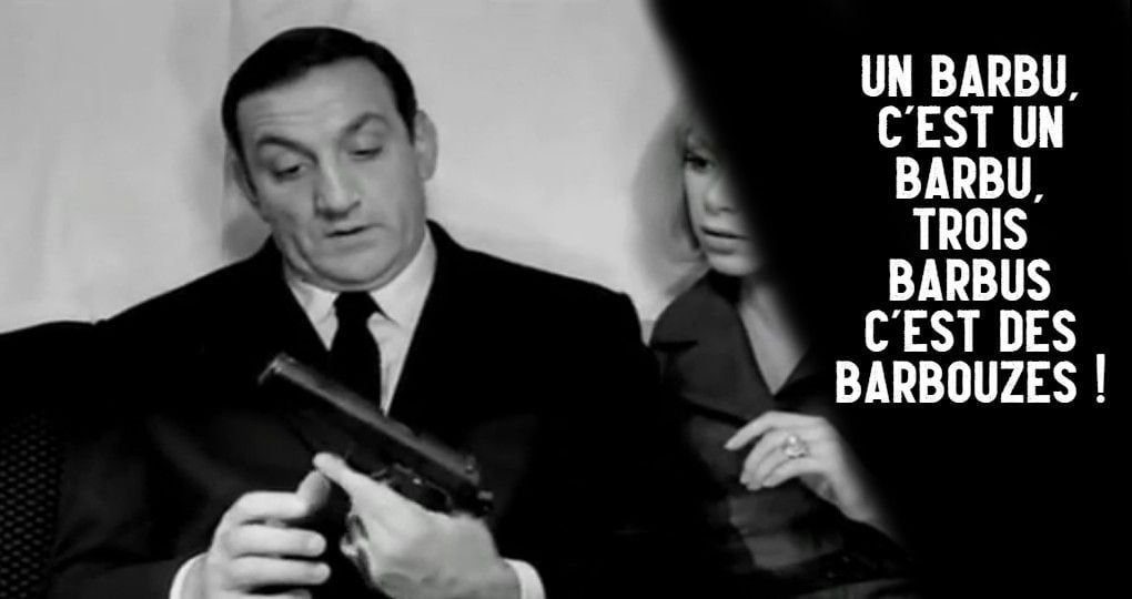 Michel Audiard : 20 répliques culte du cinéma français: Les Barbouzes ...