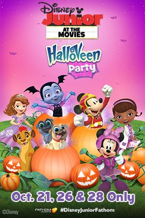 Affiche du film Disney Junior at the Movies - Halloween Party! (Fathom ...