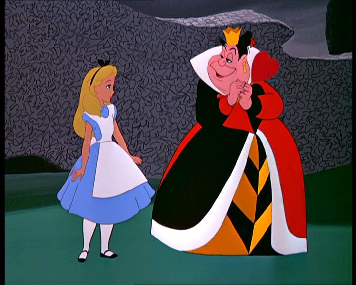 "Alice au Pays des Merveilles" - La Reine de coeur - Maléfique, Cruella ...