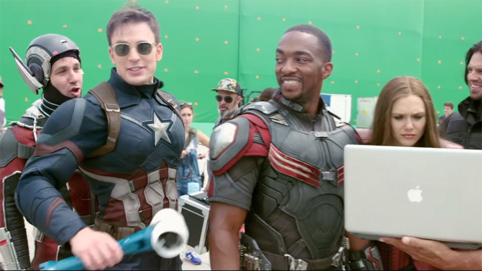 Making of du film Captain America: Civil War - Captain America: Civil ...