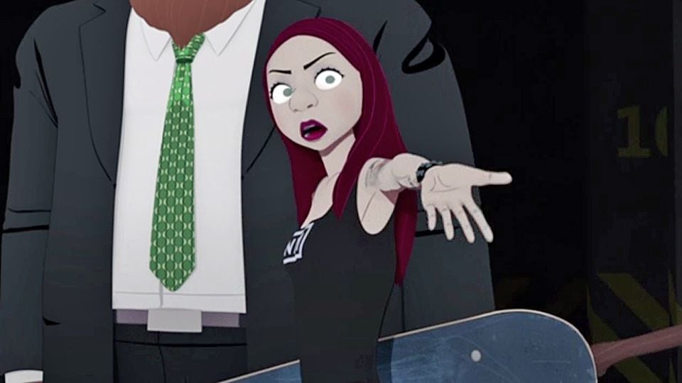 Extrait du film Zombillénium - Zombillénium EXTRAIT "Poursuite en balai ...